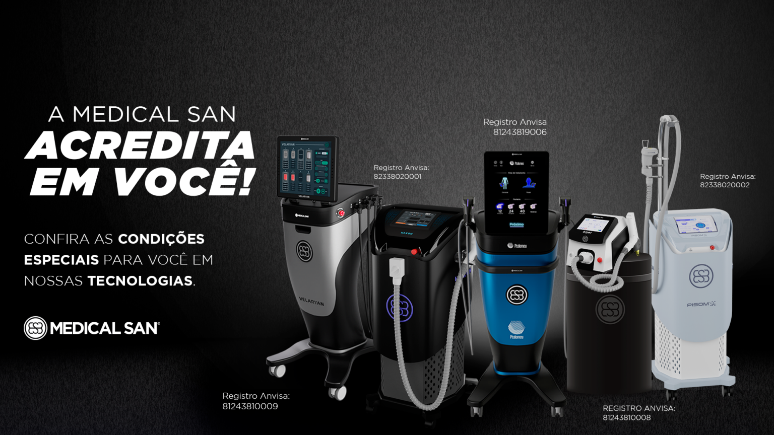 Medical San lança campanha ‘A Medical San acredita em você’ : Medical San